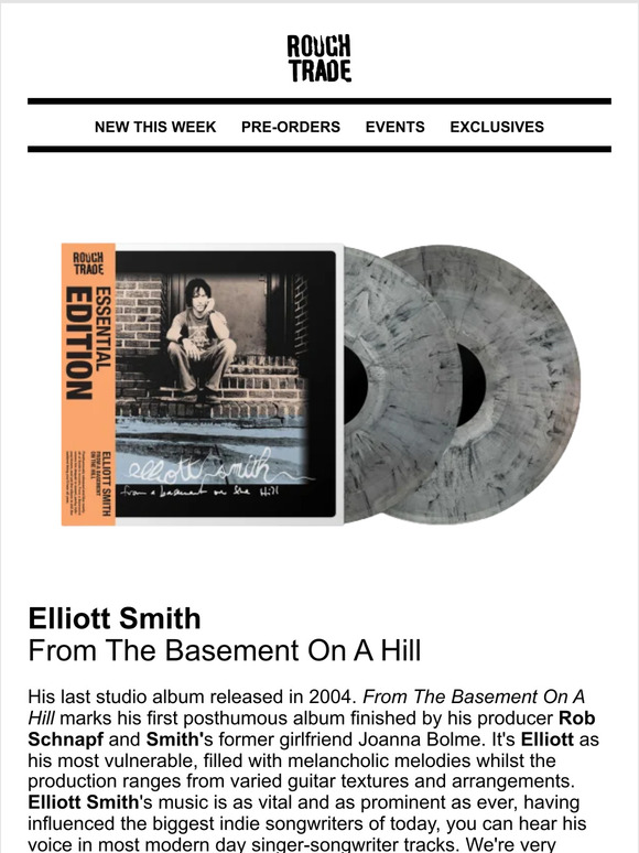 Rough Trade: Rough Trade Exclusive: Elliott Smith - 'From A Basement On ...