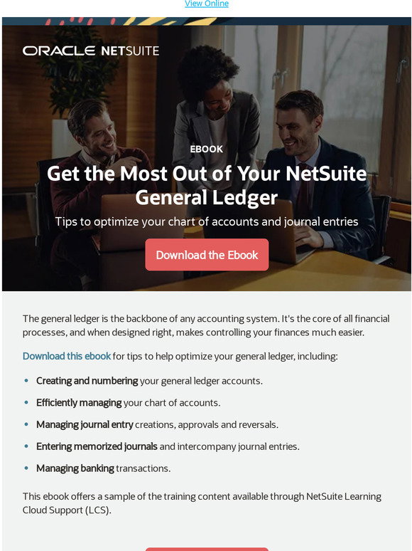 NetSuite: Ebook: Get the Most Out of Your NetSuite General Ledger | Milled