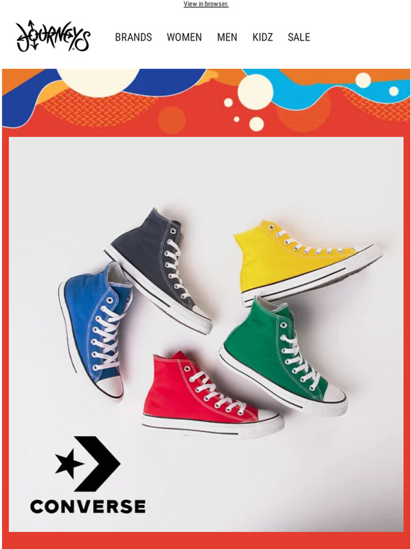 Journeys Email Newsletters: Shop Sales, Discounts, and Coupon Codes