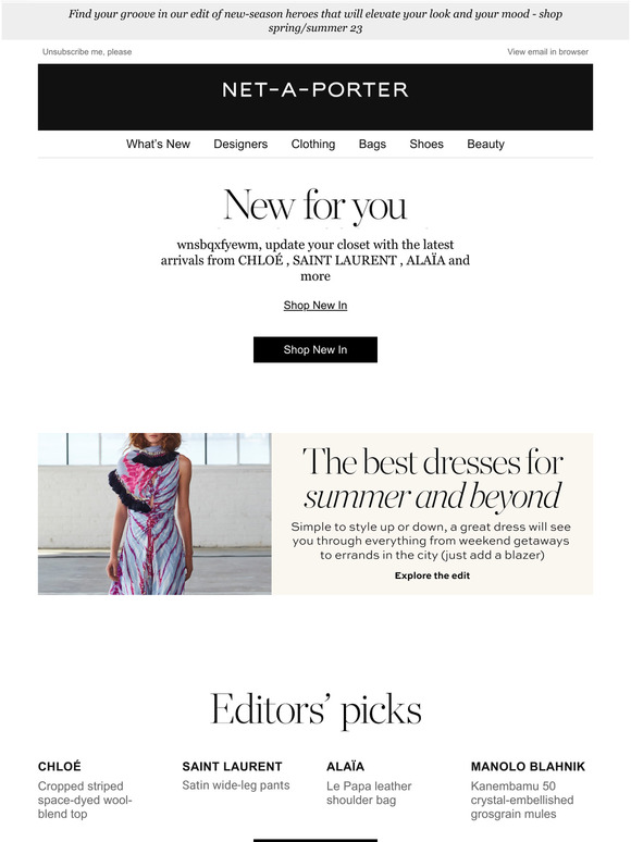 Net-A-Porter: Discover our expert roundup of just-landed looks | Milled
