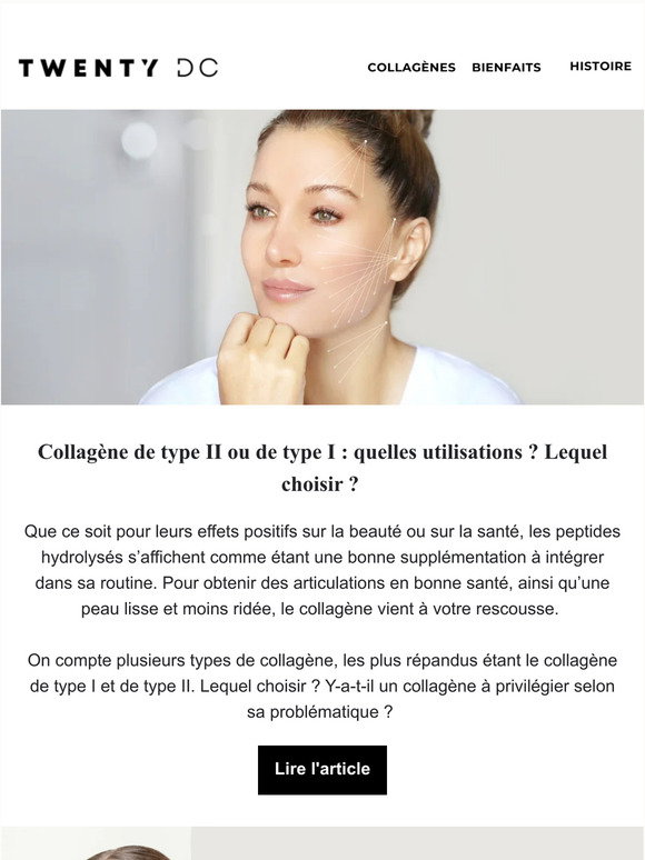Twenty DC: Collagène de type II ou de type I : quelles utilisations ...