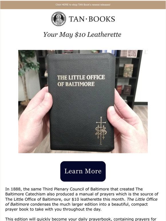 TAN Books: Little Office of Baltimore | Milled