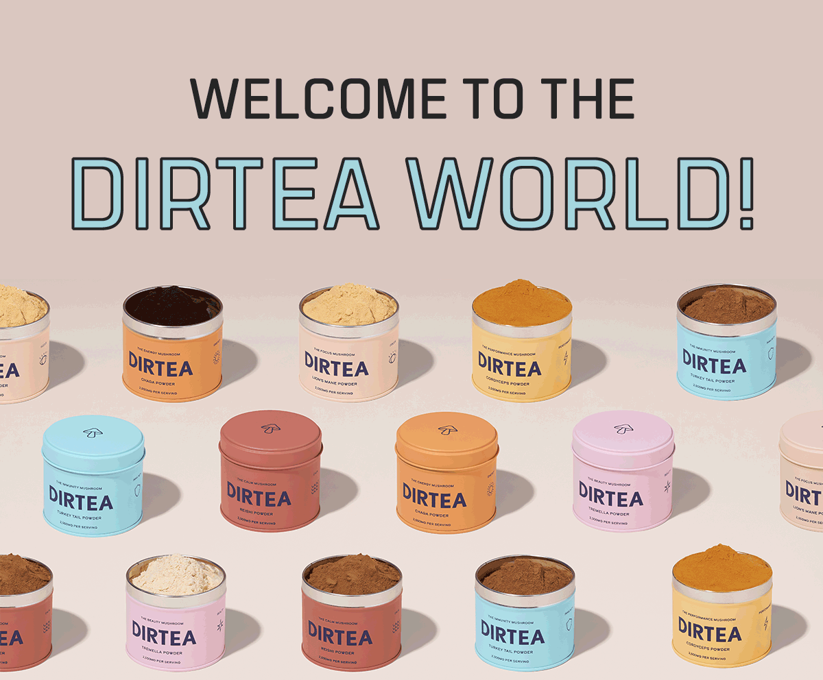 DIRTEA: Pick your mushroom all-star… 🌟 | Milled