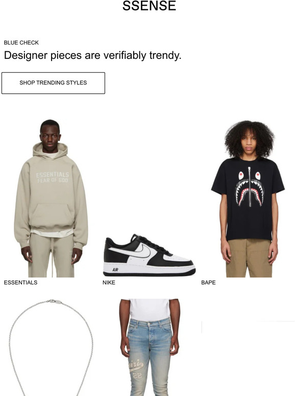 SSENSE: Gone Viral: Styles of the Month | Milled