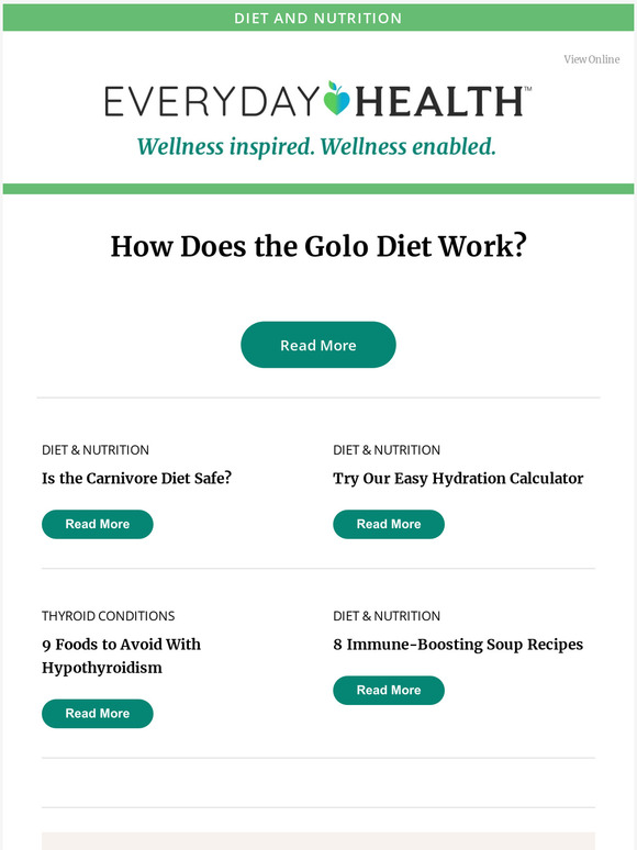 Lifescript: How Does the Golo Diet Work? | Milled