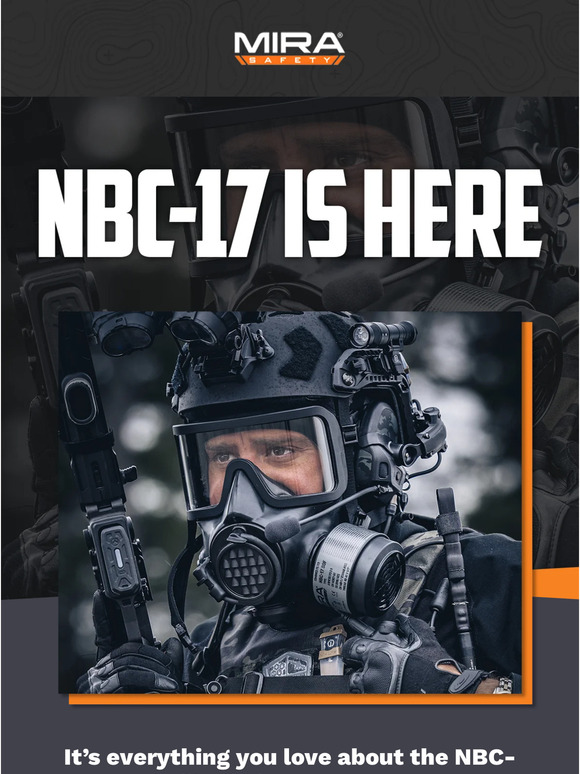 MIRA Safety: NBC-17 Compact Gas Mask Filters for 2023! | Milled