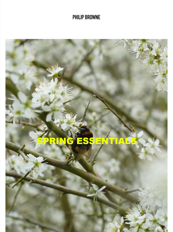 Philip Browne: Explore our Spring Essentials, Curated by Philip Browne ...