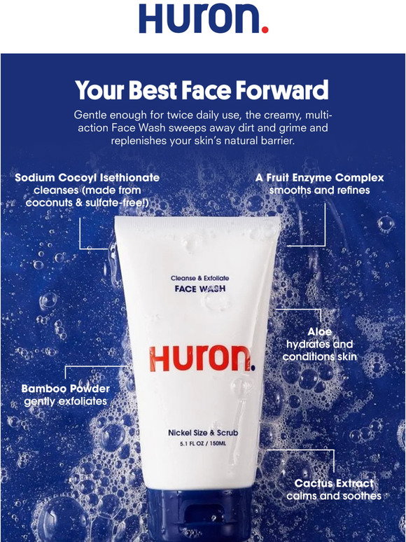 Huron: Deep Clean + Gentle Finish = Win Win | Milled
