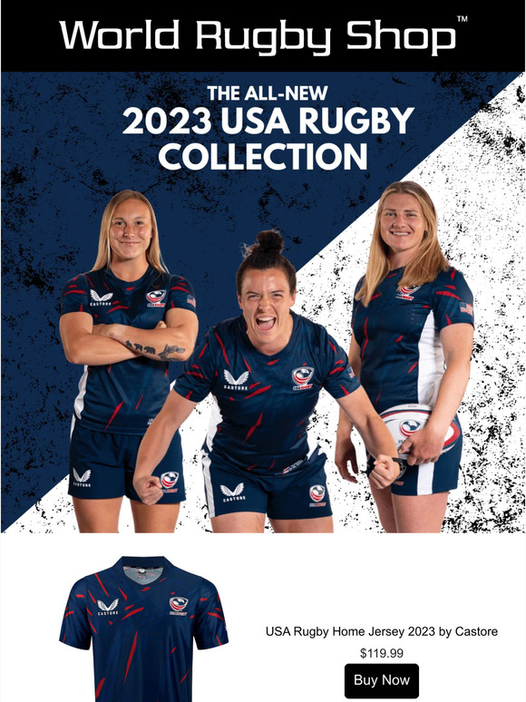 World Rugby Shop: The All New 2023 USA Rugby Home and Away Jerseys | Milled