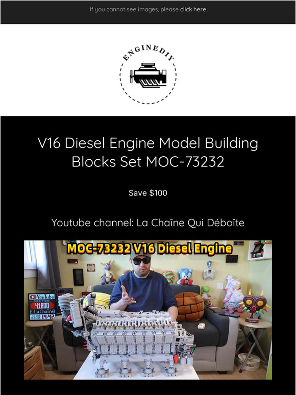 Enginediy: How to Build A V16 Diesel Engine? | Milled