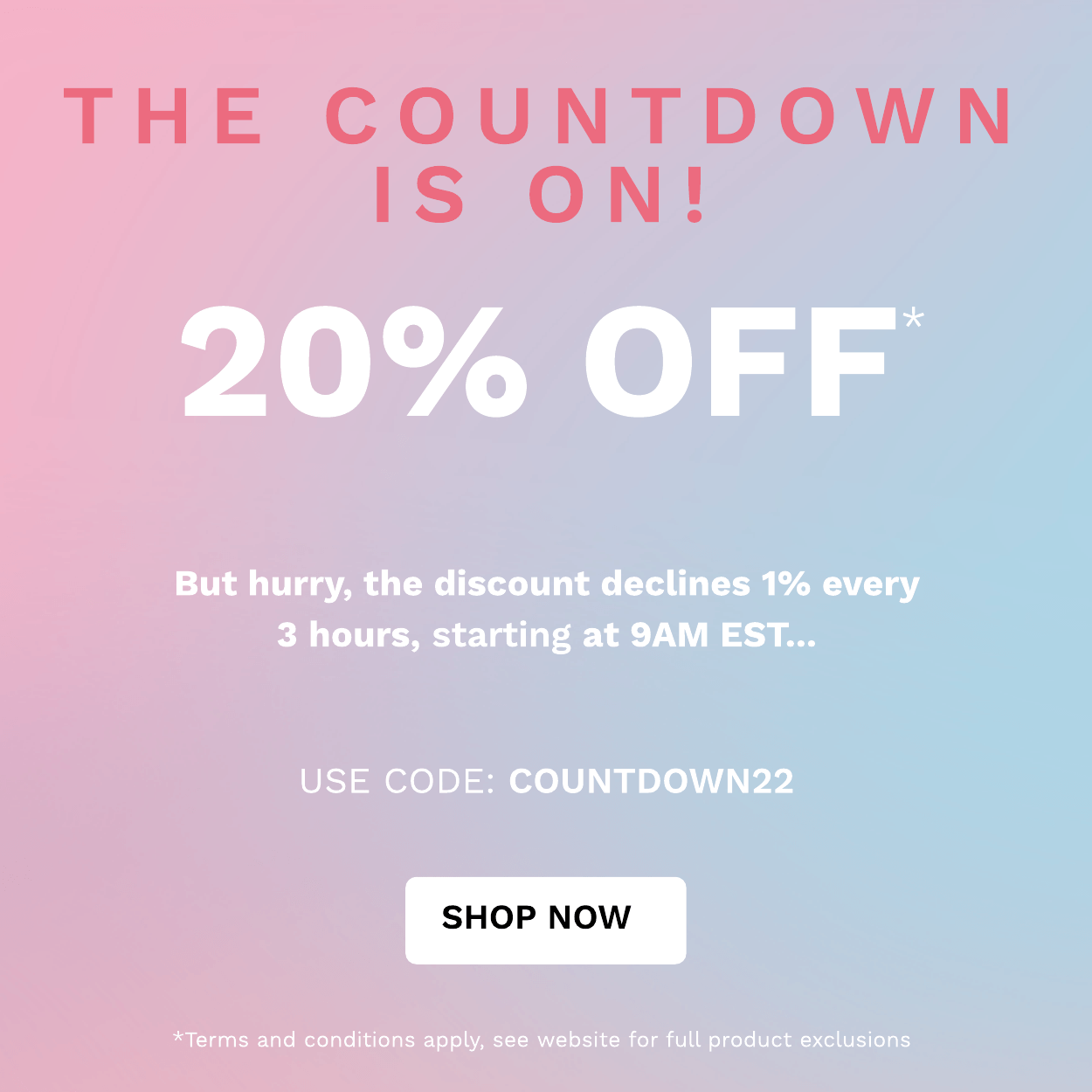 Lookfantastic: Get 20% OFF NOW 🚨 But hurry, the countdown is declining ...