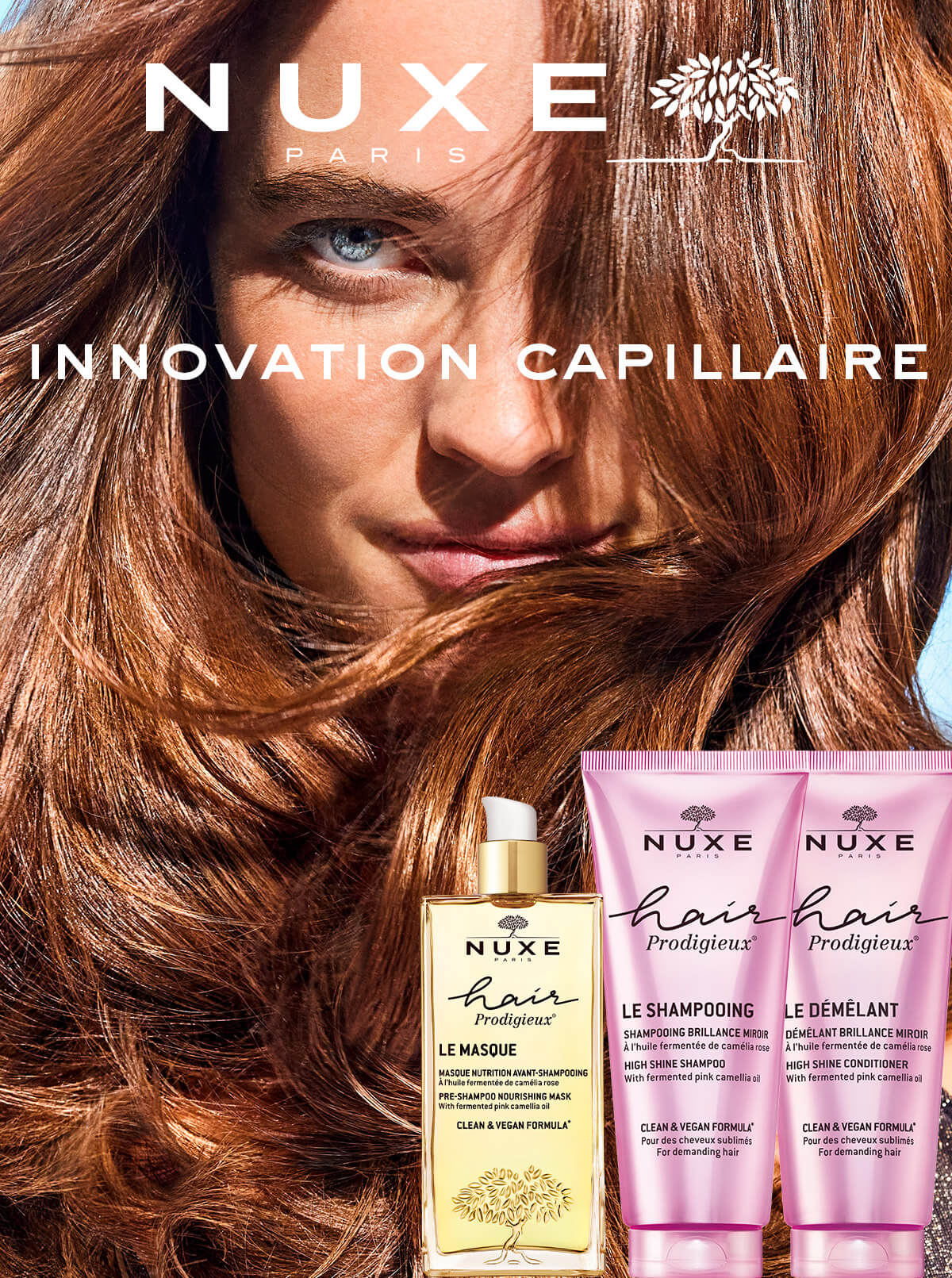 Nuxe: 🆕 Innovation capillaire : NUXE réinvente le soin du cheveu | Milled