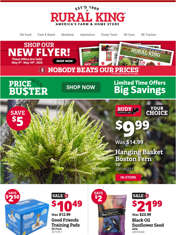 Rural King: All New Flyer With All New Deals! Check Out Our Rudy ...