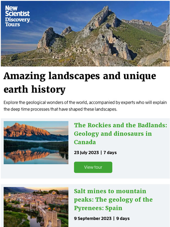 New Scientist: Discover some of the world's most fascinating geological ...