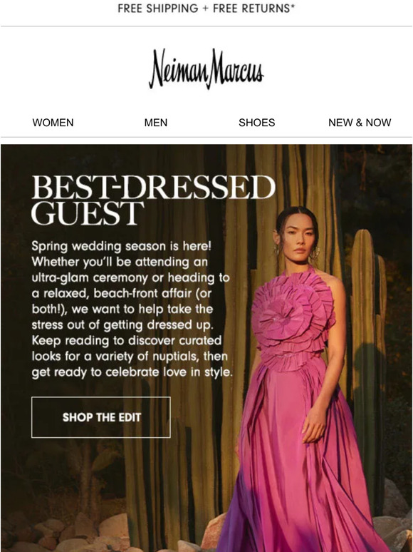 Neiman Marcus: Your spring wedding-guest style guide | Milled