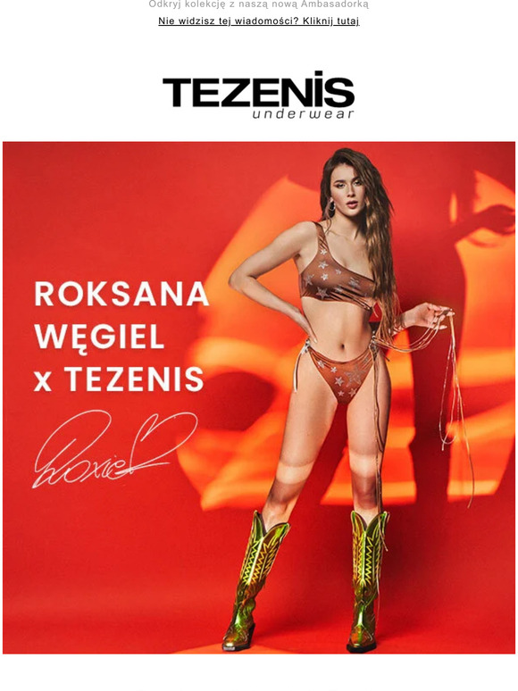 Tezenis: ROKSANA WĘGIEL x TEZENIS | Milled