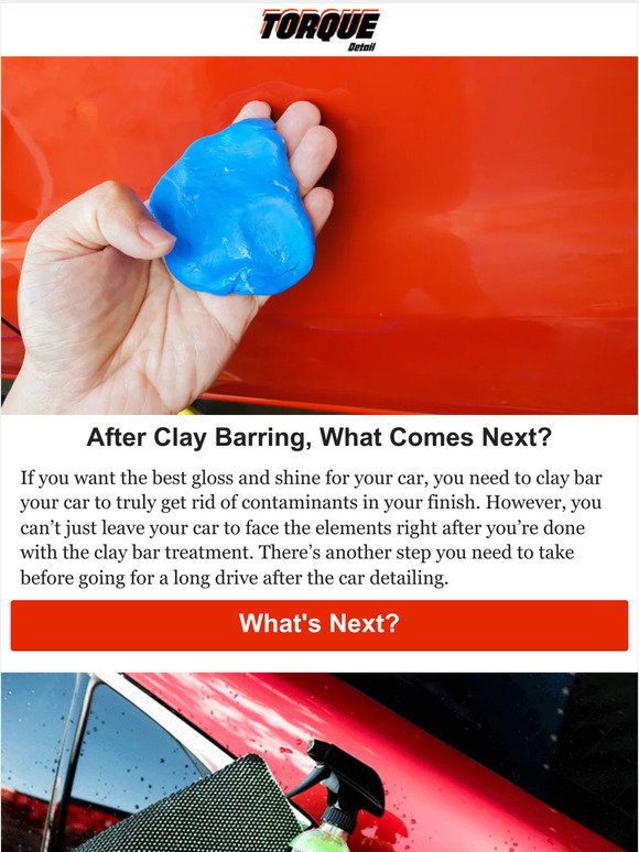 Torque Detail: After the Clay Bar What's The Next Step to a Shiny Ride ...