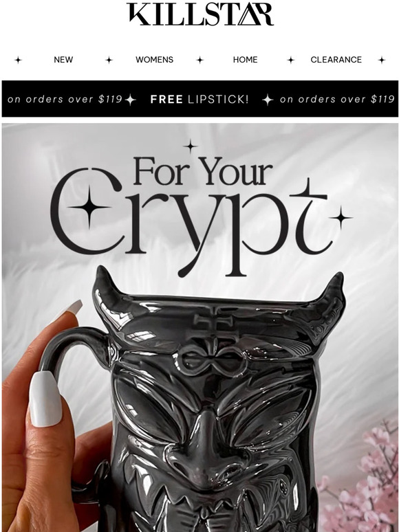 Killstar: Update Your Crypt ⚰️ | + Free Lipstick On Orders Over $119 ...