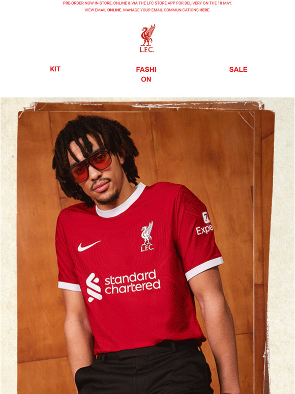 Liverpool FC: First Look! | 2023/24 Liverpool FC Home Kit | Milled