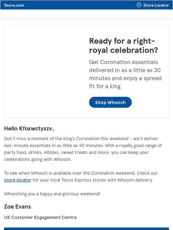 Tesco: Are you ready to celebrate this weekend? | Milled