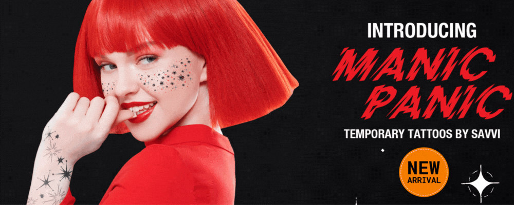 Temporary Tattoos: Unleash Your Inner Rebel with the New Manic Panic ...