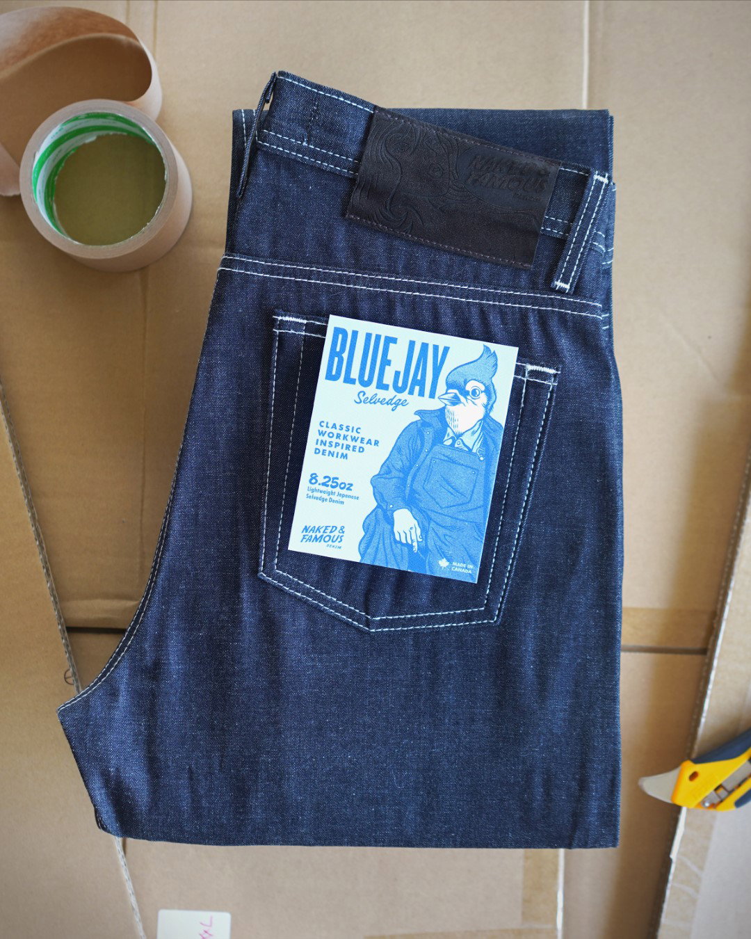 Naked and Famous Denim: 👖Get The Blue Jay Selvedge – Time-Honored Style ...
