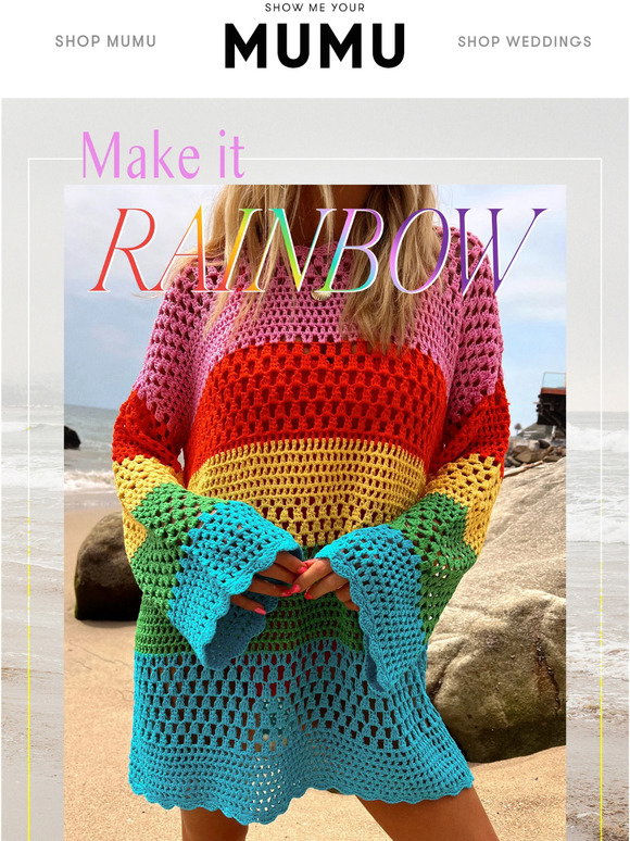 Show Me Your Mumu: TWO WORDS: RAINBOW. PAULA. 🌈 | Milled