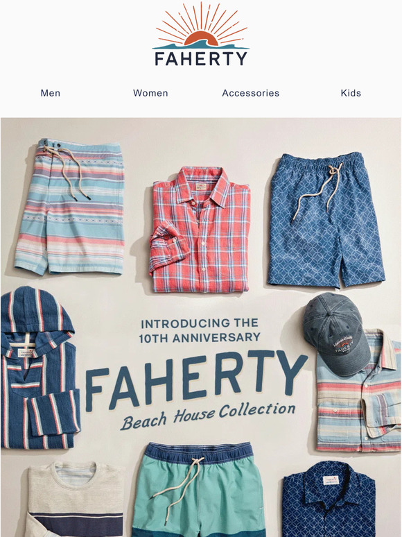 Faherty: Just Dropped: The Anniversary Collection | Milled