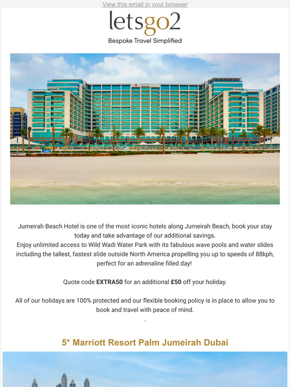 Letsgo2: Big savings at Marriott Resort Palm Jumeirah | Milled