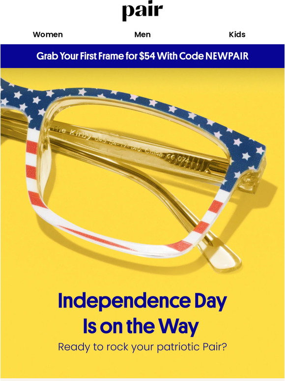 Pair Eyewear: Independence Day Is On the Way | Milled
