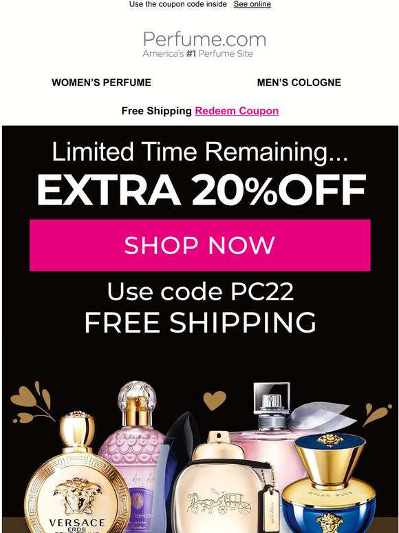 Perfume: 48 Hours left! Extra 20% won't last long... | Milled