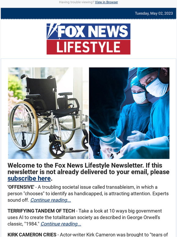 Fox News: People now 'choosing' to identify as handicapped: 'It's ...