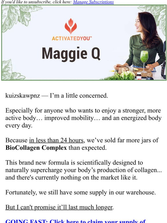 Activated You: ️ BioCollagen Complex Update For — | Milled