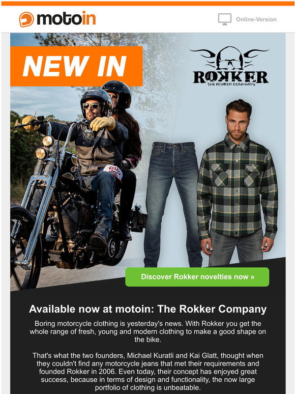 Motoin: Discover our new brand The Rokker Company | Milled