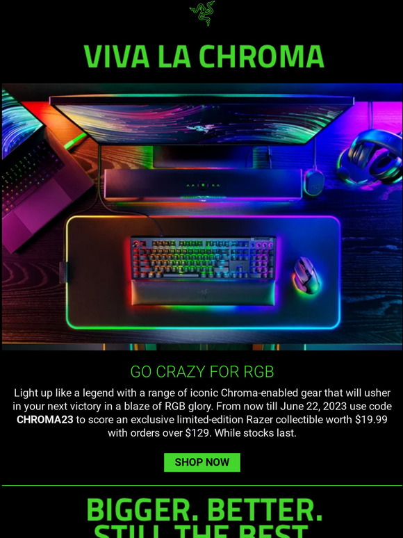 Razer US: Light Up Like a Legend With a Range of Iconic Chroma-Enabled ...