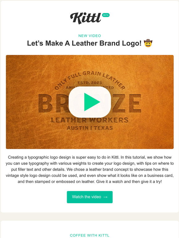 Kittl: New 🔥 videos: 3D Text and Photo Texture Effects | Milled