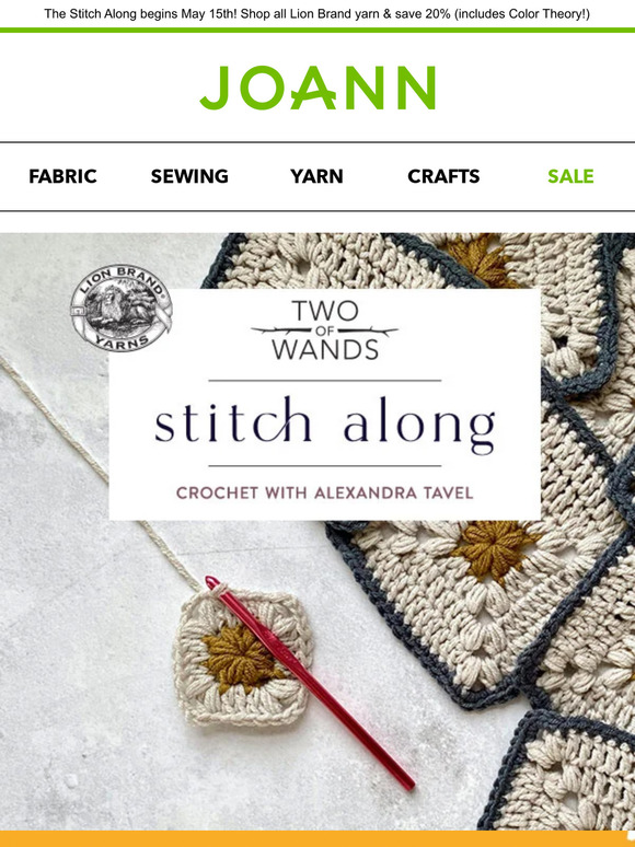 Jo-Ann Fabric and Craft Store: The Color Theory Stitch Along Starts ...