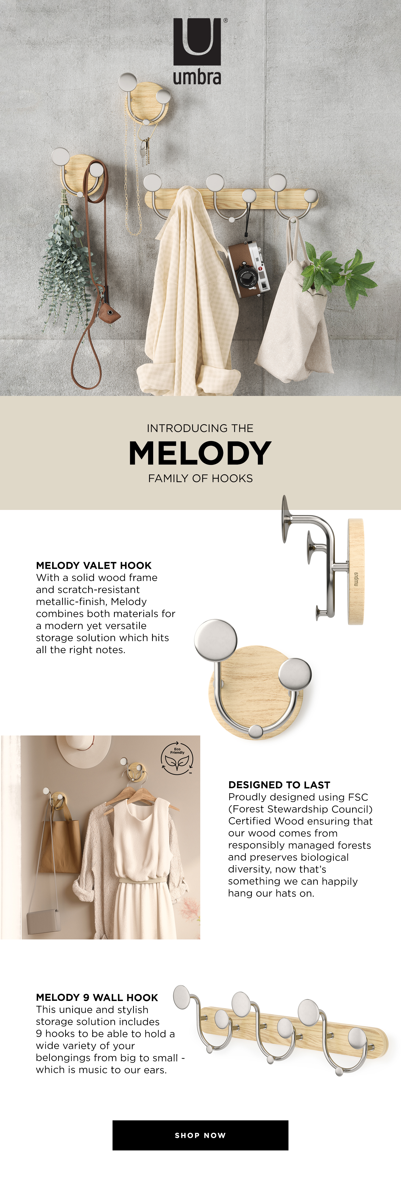 Umbra: Harmonize Your Home with Melody Hooks | Milled