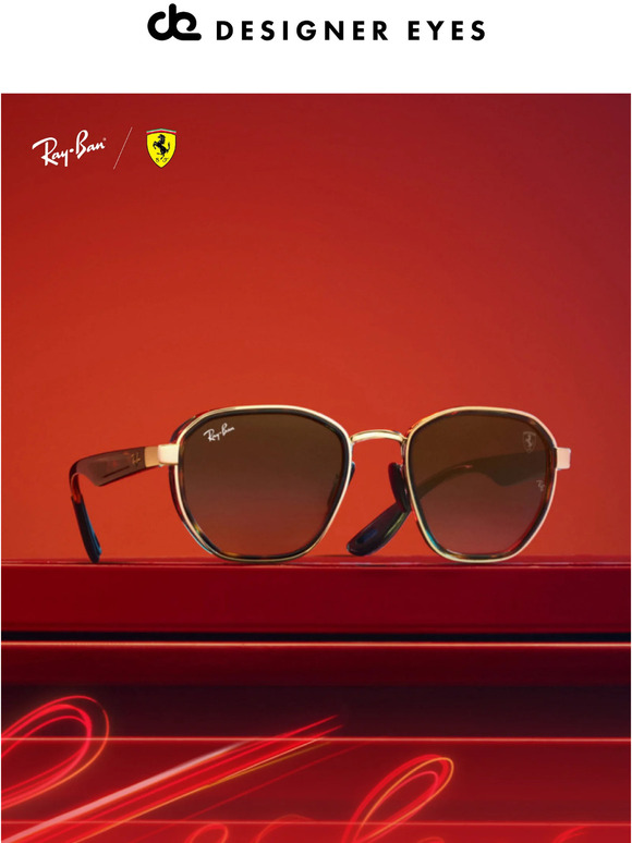 Designer Eyes: Last day to experience the Ray-Ban x Scuderia Ferrari ...