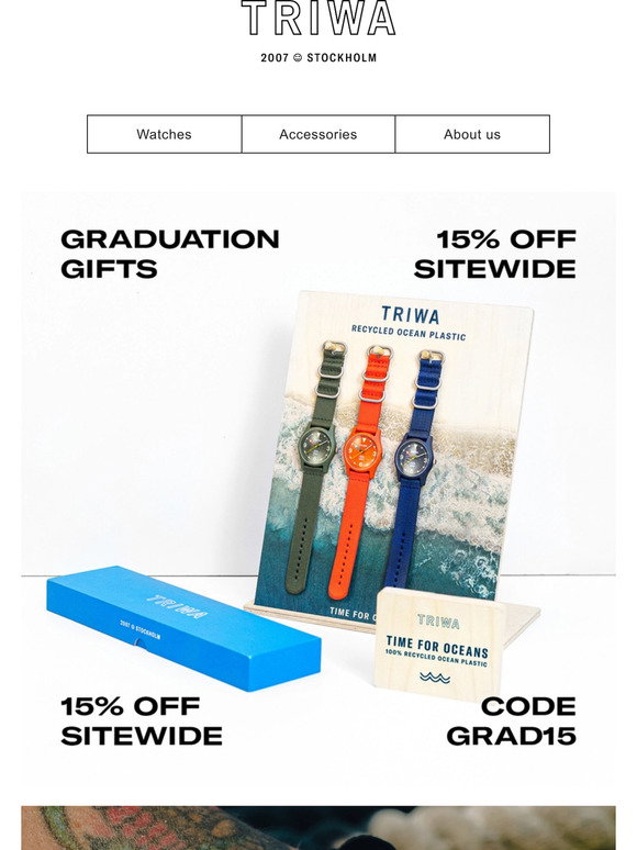 Triwa: A Golden Detail | Milled