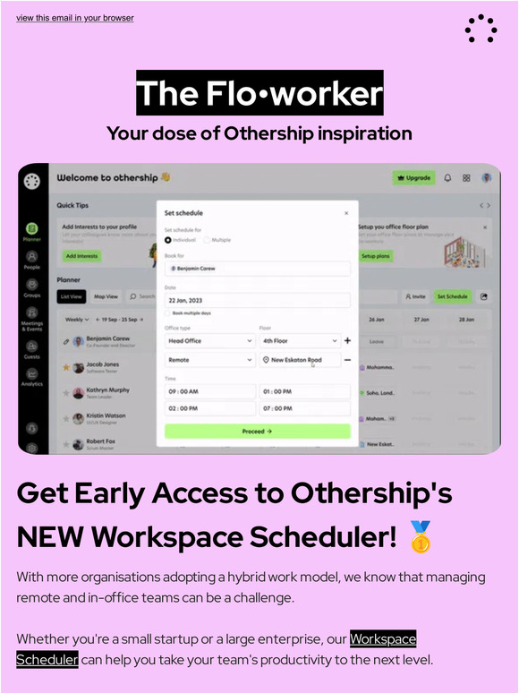 Othership: The Flo•worker - Othership's Newsletter 😎 | Milled