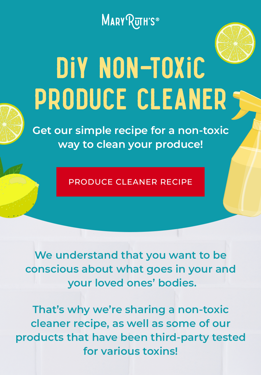 MaryRuth Organics: Easy & non-toxic produce cleaner to make at home ...
