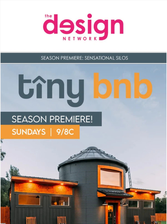 The Design Network: Season Premiere: Sensational Silos on Tiny BNB ...