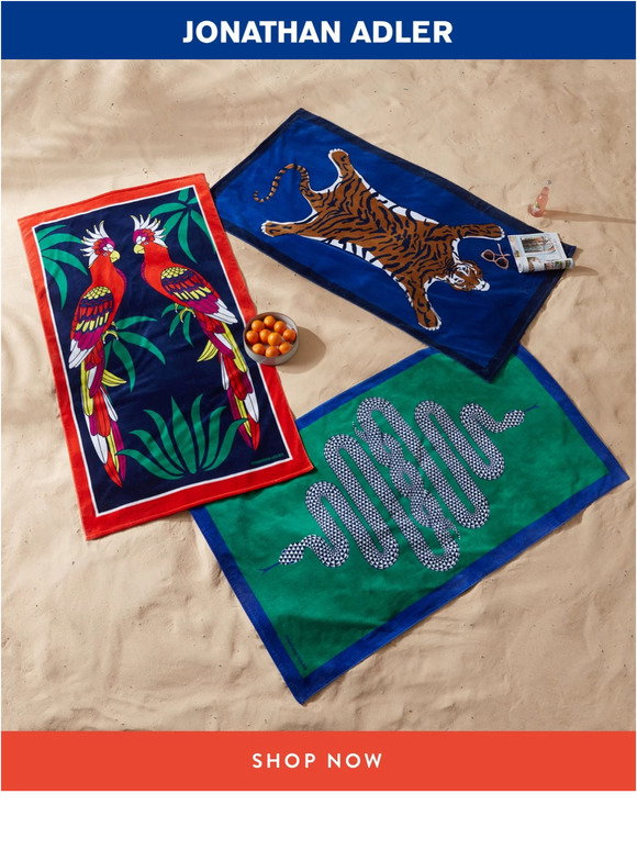 Jonathan Adler Beach Towels
