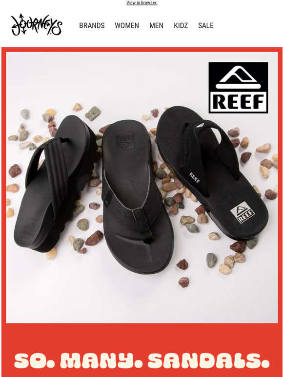 Journeys Email Newsletters: Shop Sales, Discounts, and Coupon Codes