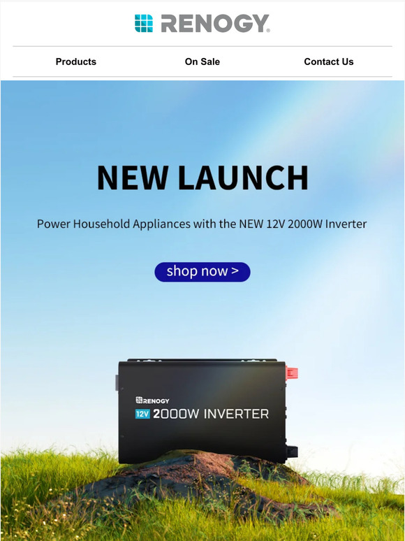 Renogy: 🆕Say hello to Renogy 2000W 12V Pure Sine Wave Inverter with ...