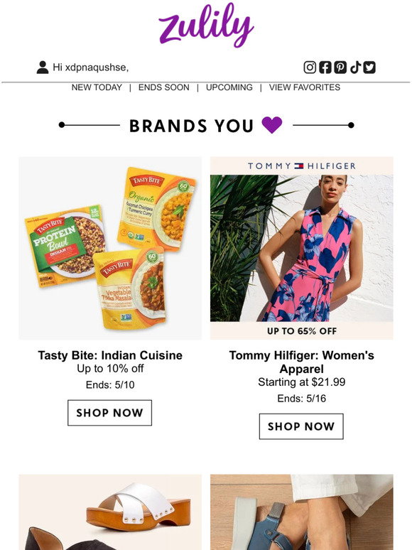 Zulily: 🐦A little birdie told us you love Tasty Bite: Indian Cuisine ...