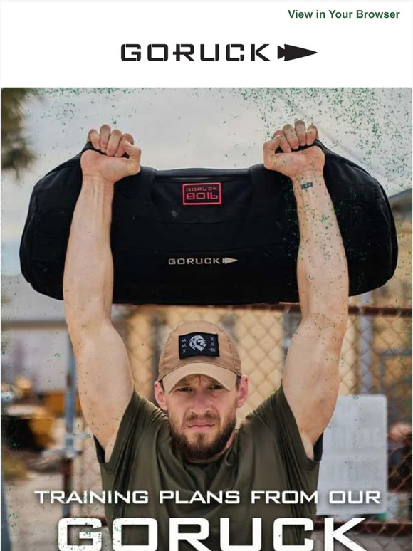 GORUCK: Get Strong with Our New Training Plans | Milled