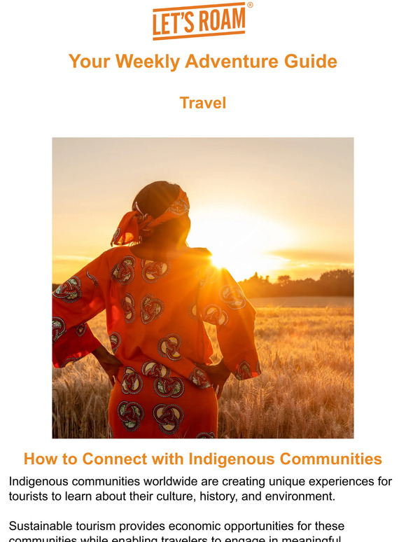 Let's Roam: How to Respectfully Connect with Indigenous Communities ...