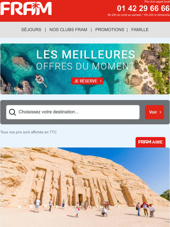 fram: 💐 Nos 10 offres incontournables pour partir en mai ! | Milled